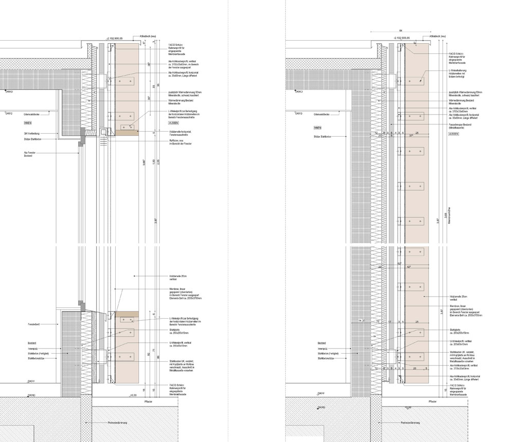 LEIPZIGER STRASSE SANIERUNG FASSADE